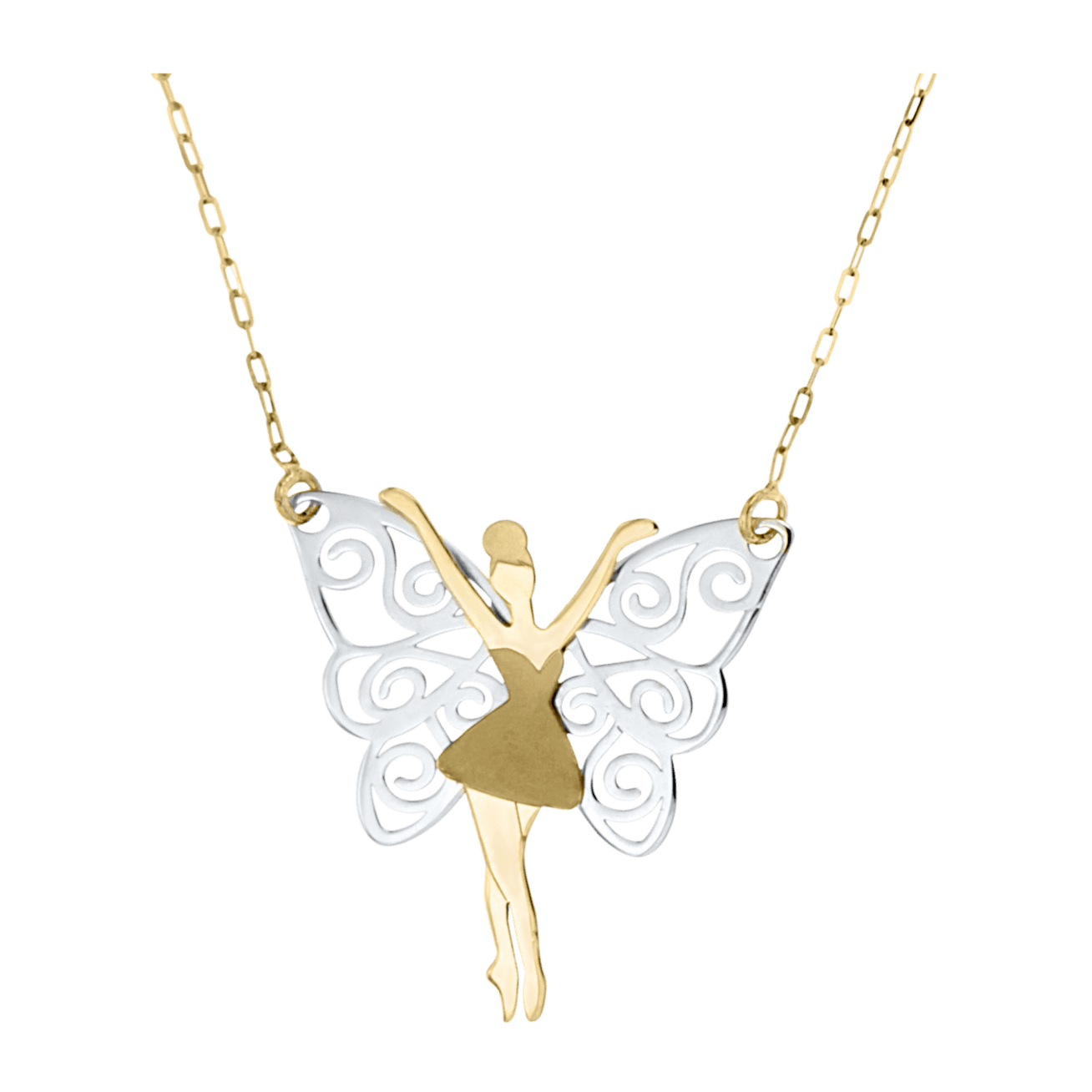 Dije con cadena hada